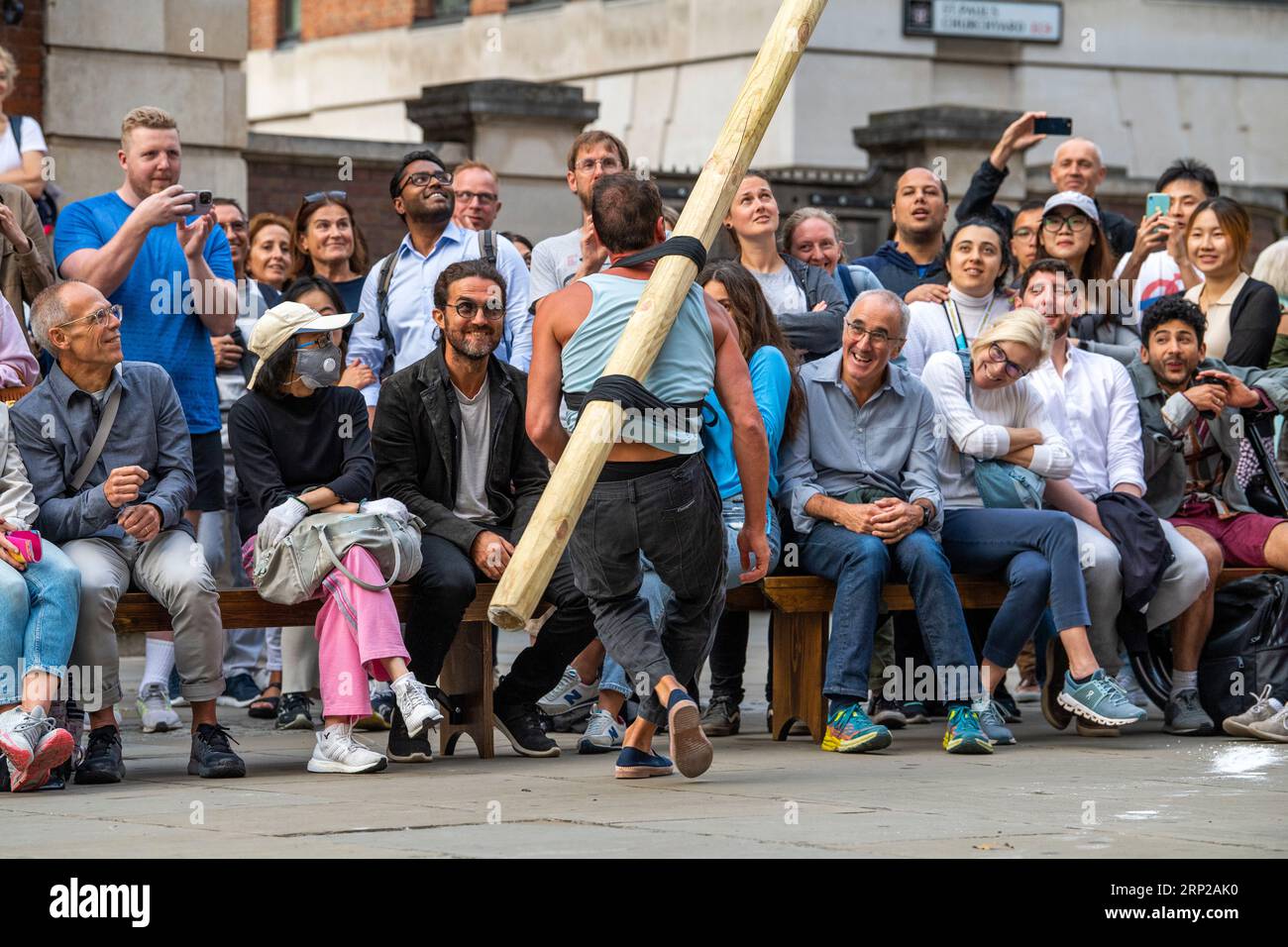 Joan Català performing 'Pelat' as part of the City of London ...