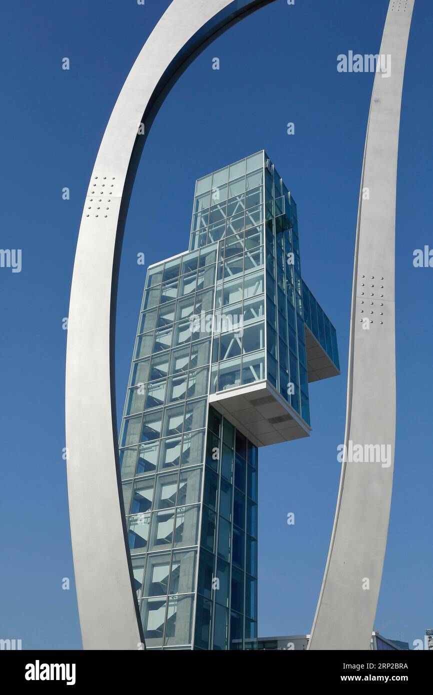 Architecture, public art, new observation tower in the Old Port ...
