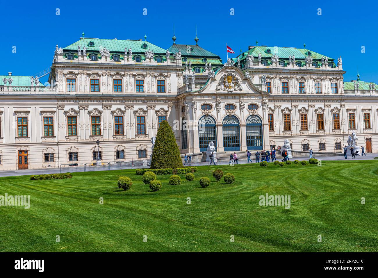 Baroque garden vienna austria hi-res stock photography and images - Alamy