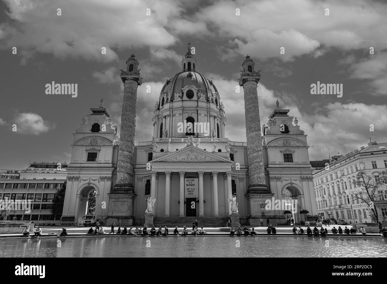 Vienna black and white hi-res stock photography and images - Alamy