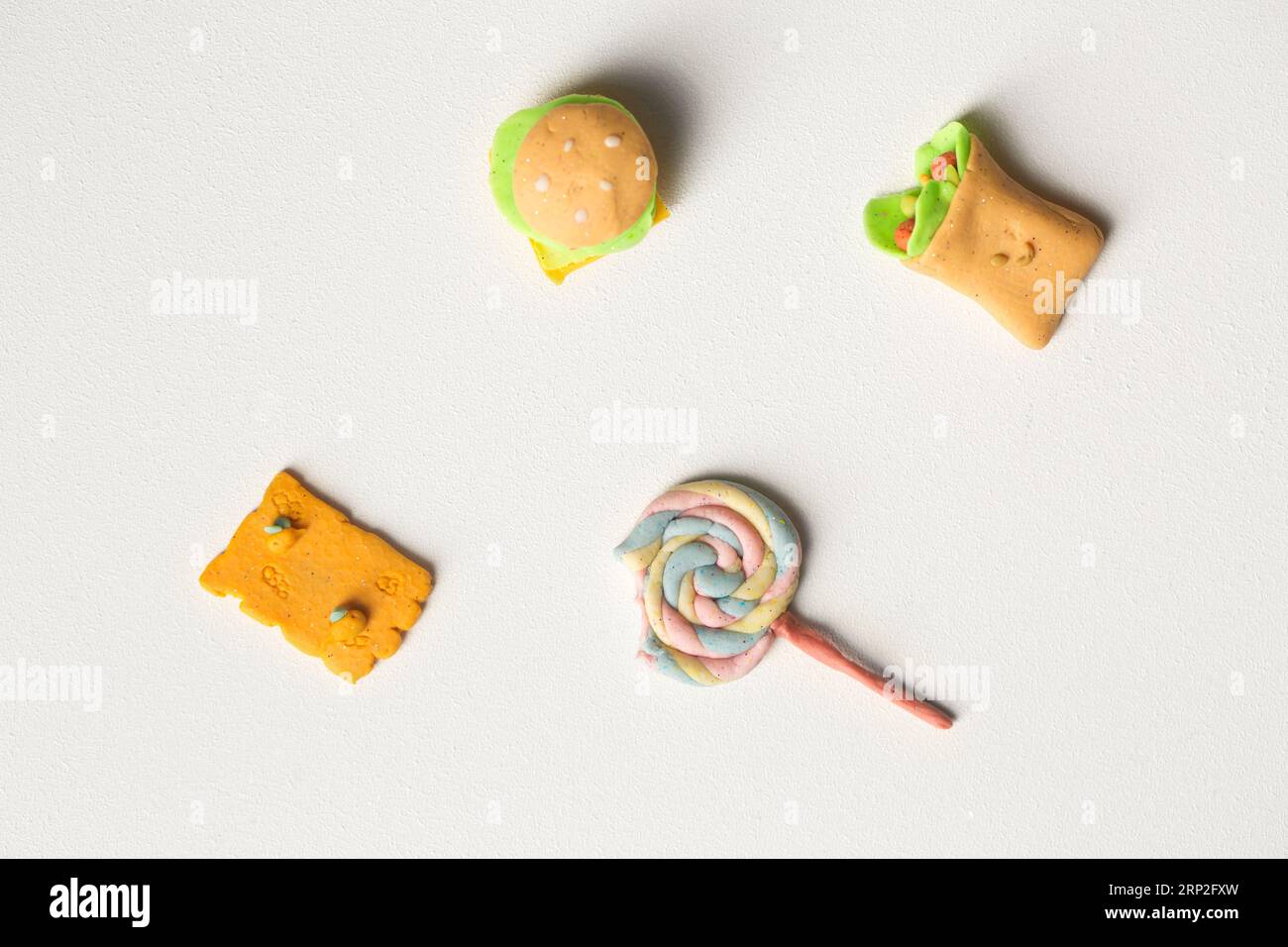 Children making figure plasticine hi-res stock photography and images ...