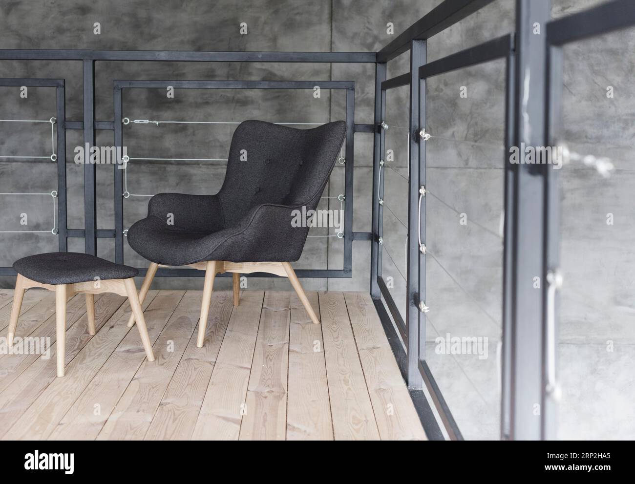 Stylish modern designer armchair Stock Photo - Alamy