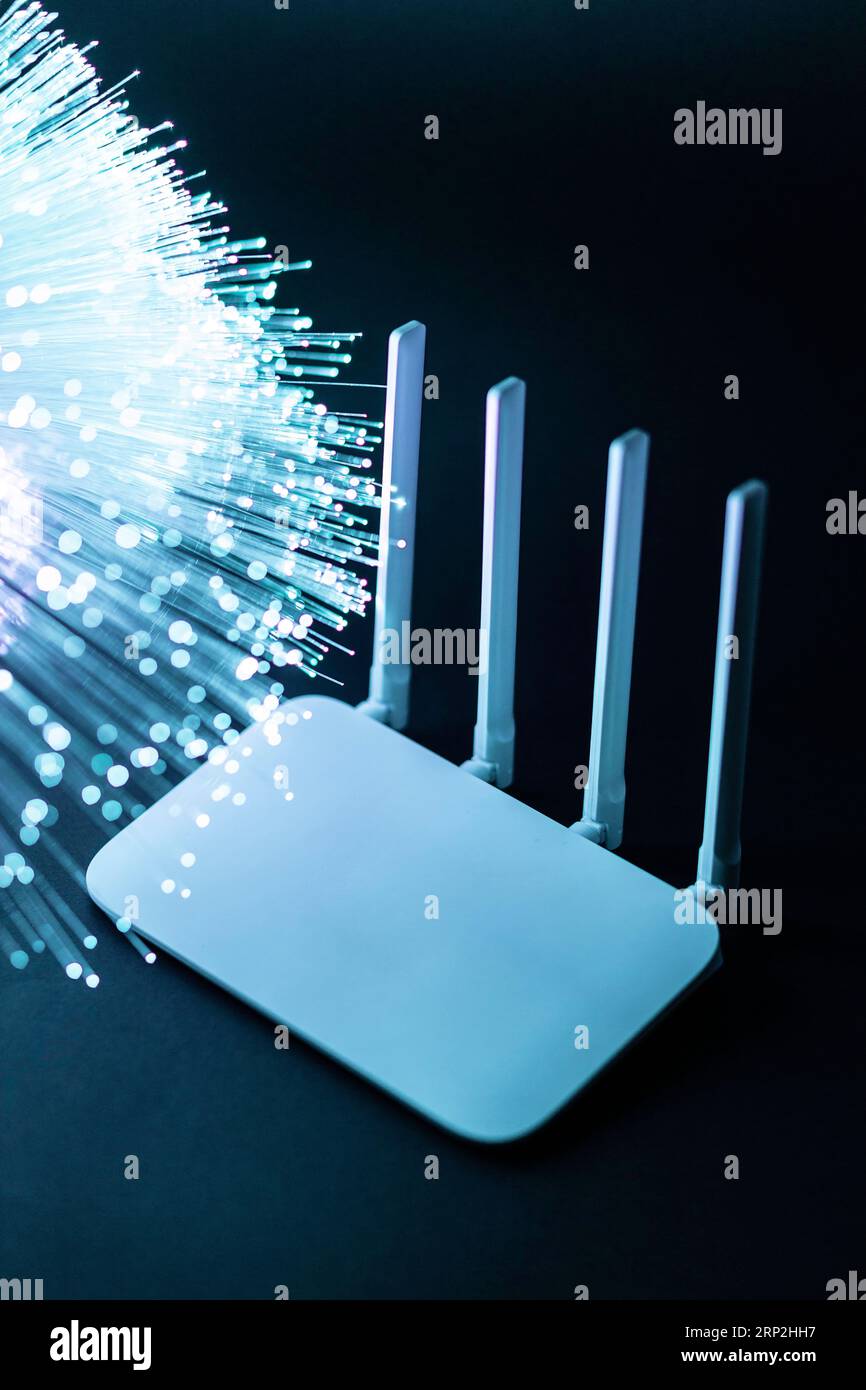 Fibre optic cable audio hi-res stock photography and images - Alamy