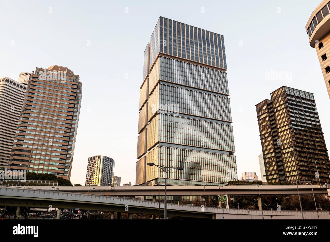 Urban landscape skyscraper japan Stock Photo - Alamy