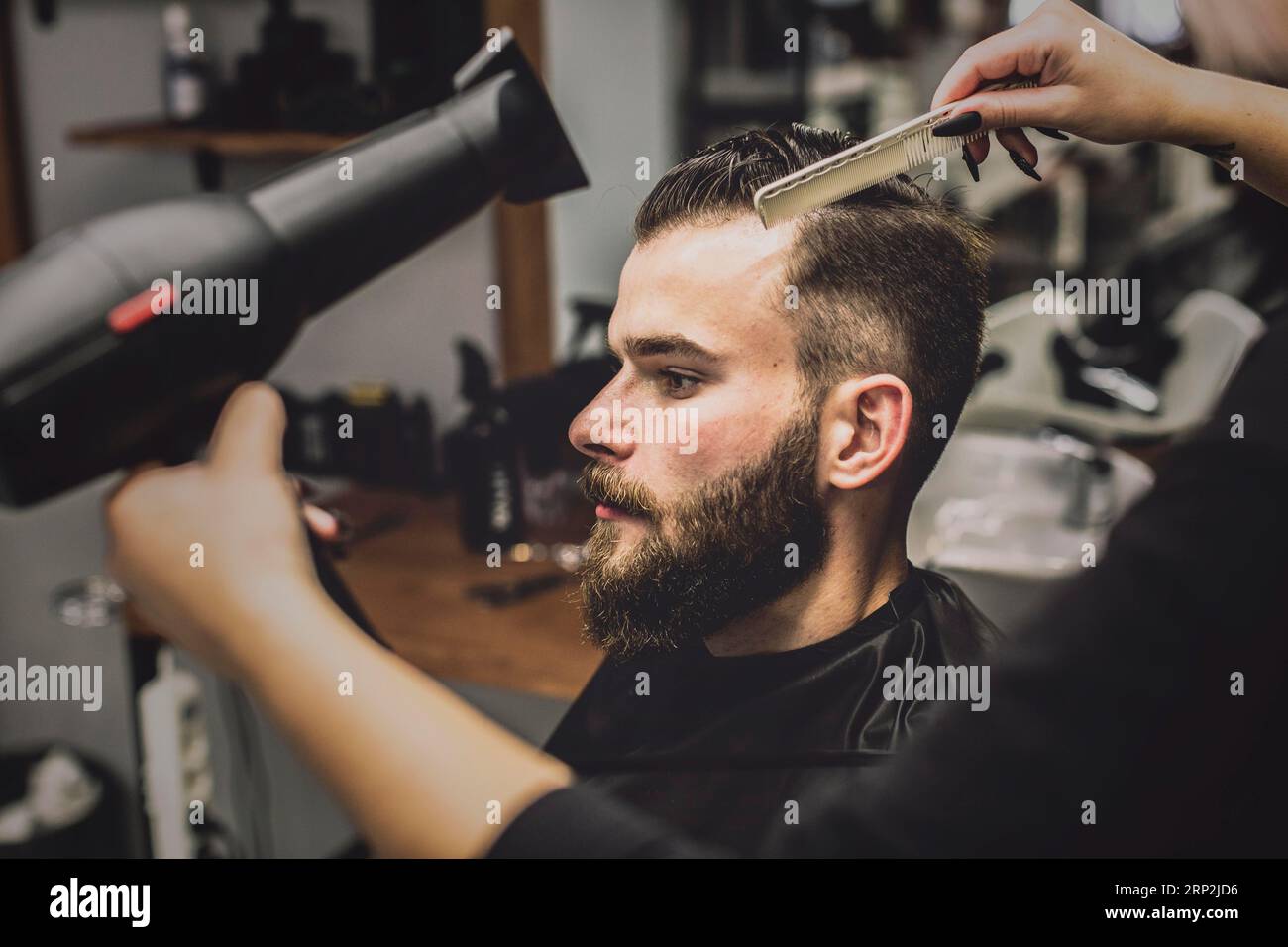 Barbershop experience hi-res stock photography and images - Alamy