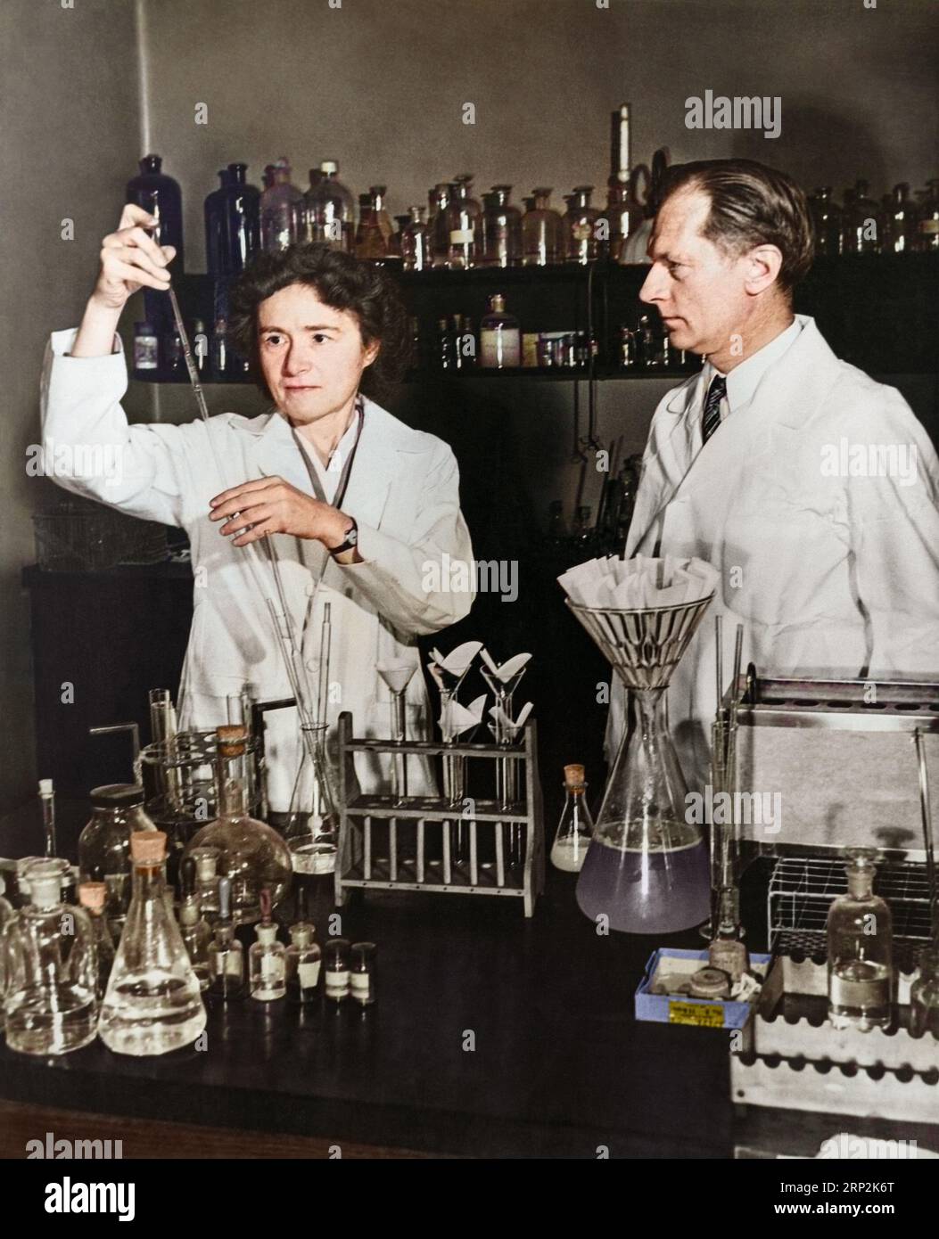 Gerty theresa cori 1957 hi-res stock photography and images - Alamy