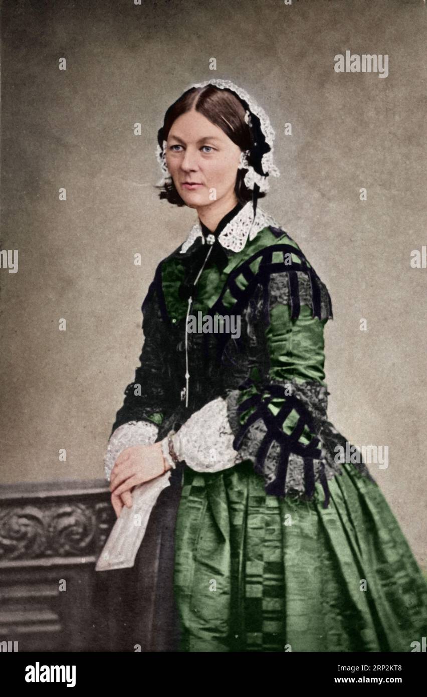 Florence nightingale portrait hi-res stock photography and images - Alamy