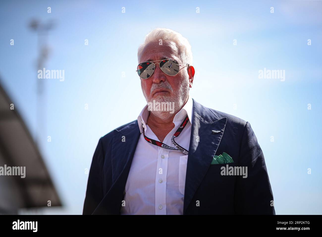 Lawrence Stroll owner of the Aston Martin Racing, and father of Lance ...