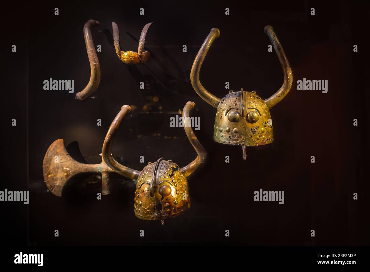 Ceremonial horned helmets hi-res stock photography and images - Alamy