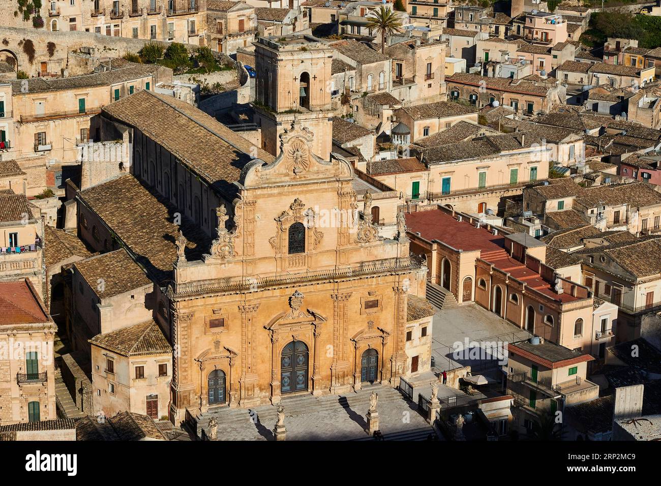 Duomo di San Pietro Apostolo, Church of San Pietro, from top, close ...