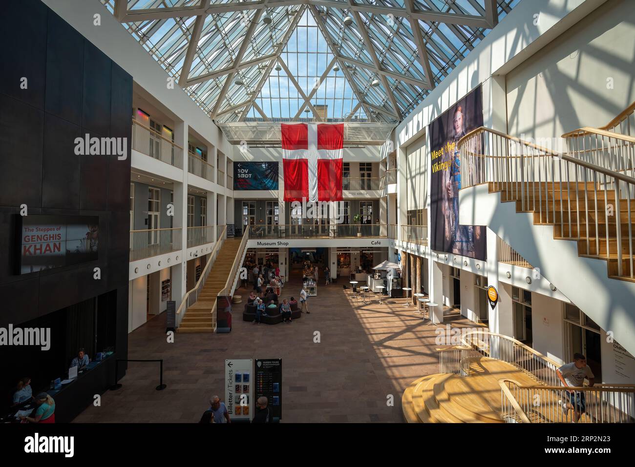 National Museum of Denmark Interior - Copenhagen, Denmark Stock Photo ...