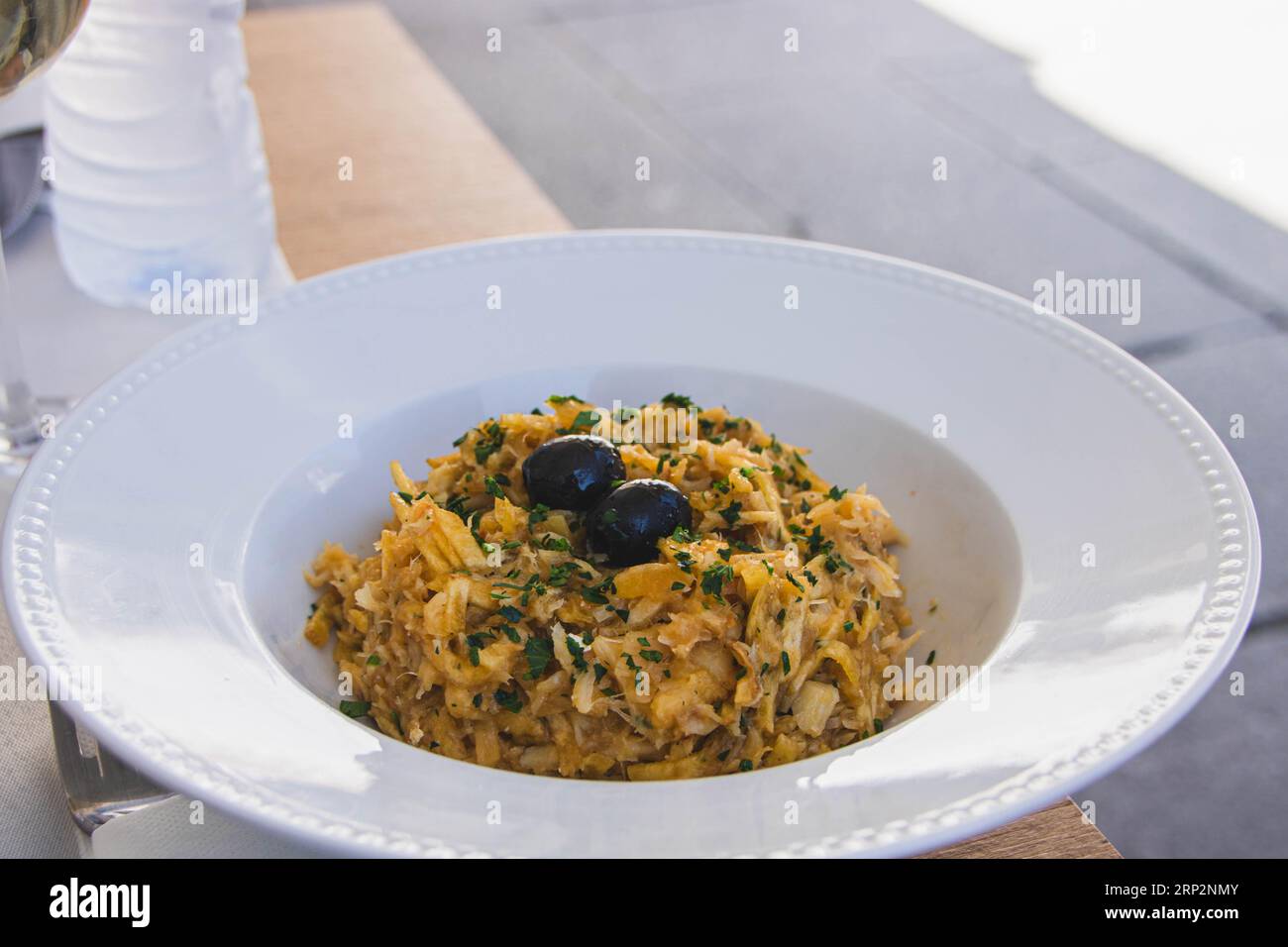 traditional portuguese plate of grilled codfish Stock Photo - Alamy