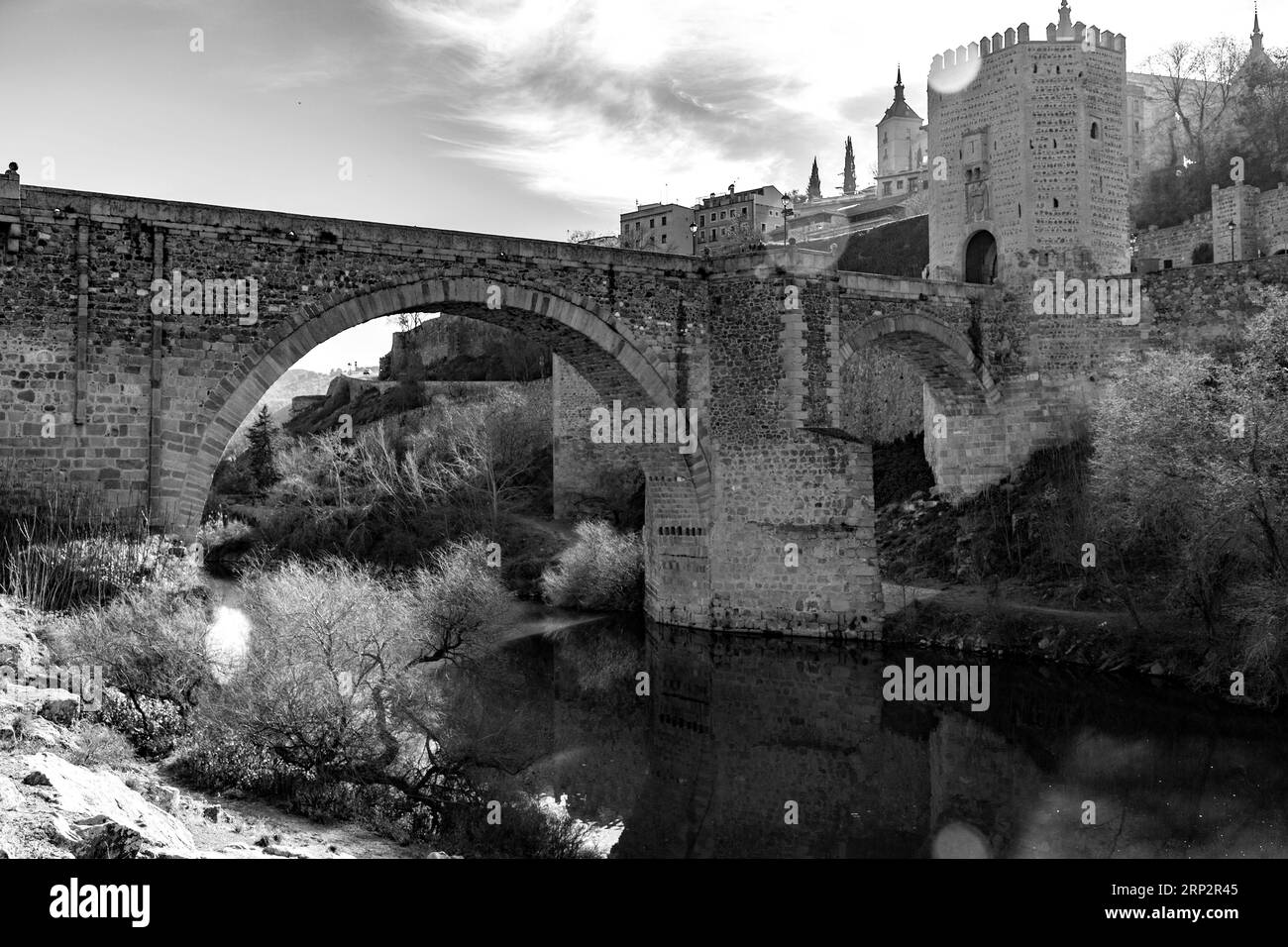 River tagus spain Black and White Stock Photos & Images - Alamy