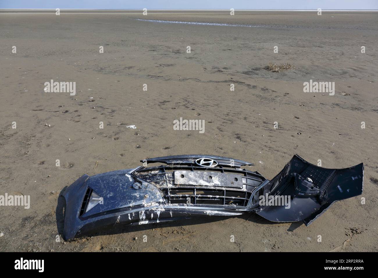 Marine litter washed up on the beach, human impact on the marine ...