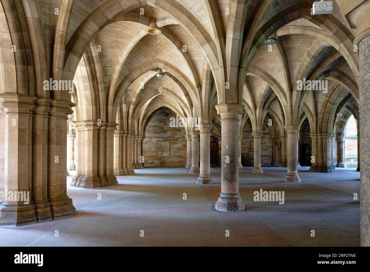 Cloisters, University of Glasgow, Finnieston, Glasgow, Scotland, United Kingdom Stock Photo - Alamy