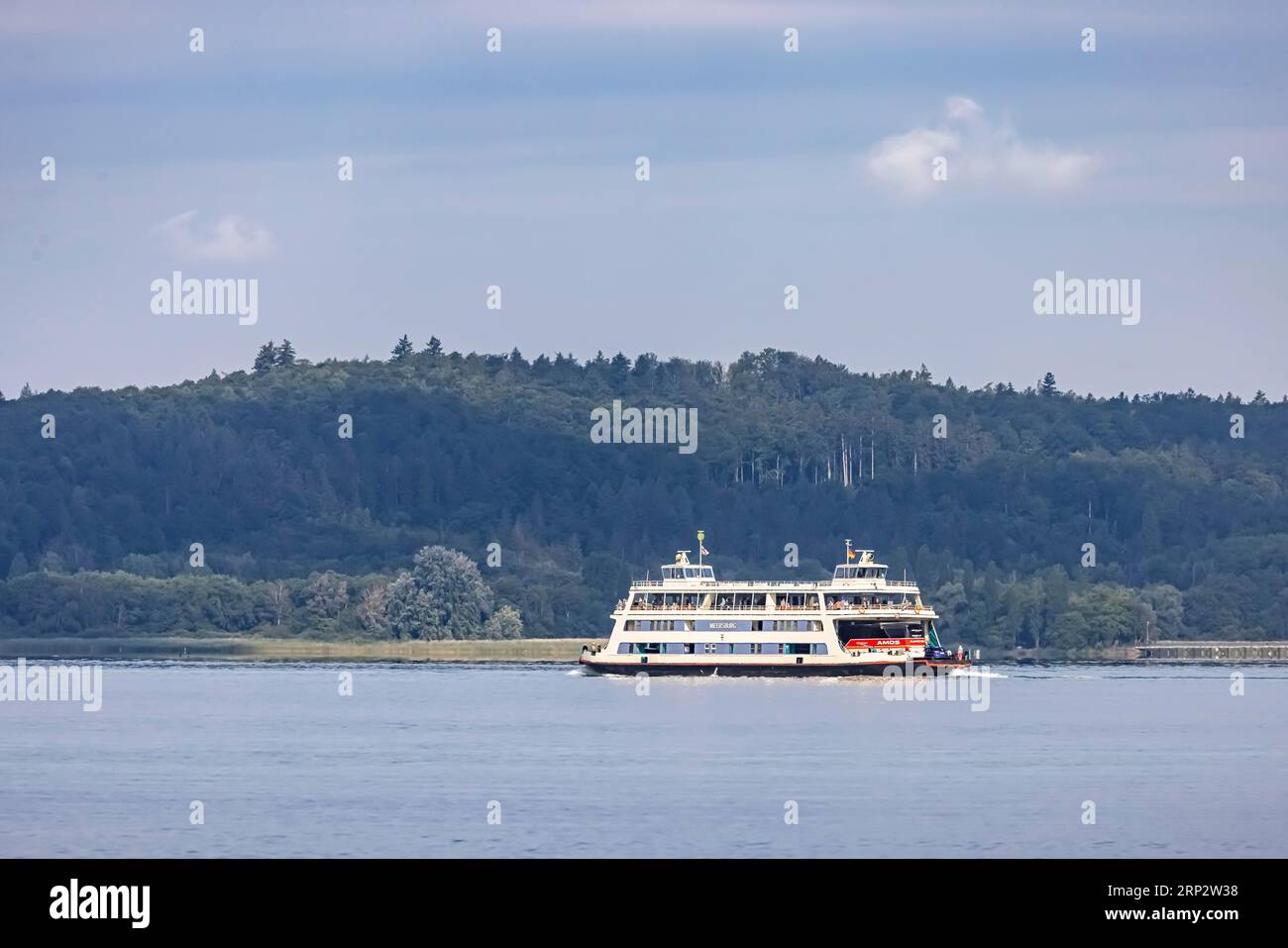 Car ferry on Lake Constance from Constance to Meersburg, Baden ...