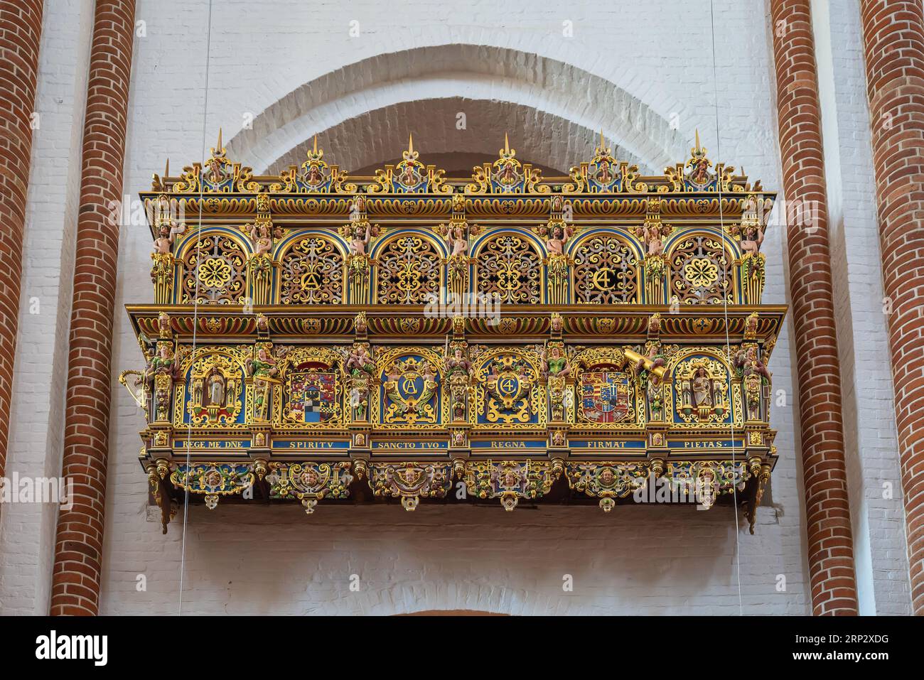 Christian IV Private Box at Roskilde Cathedral Interior - Roskilde ...