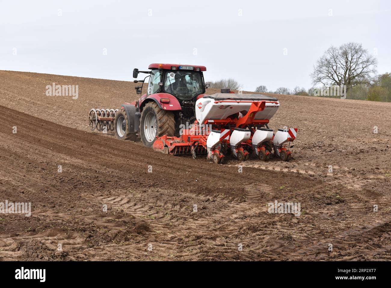 Seed drill tractor hi-res stock photography and images - Alamy