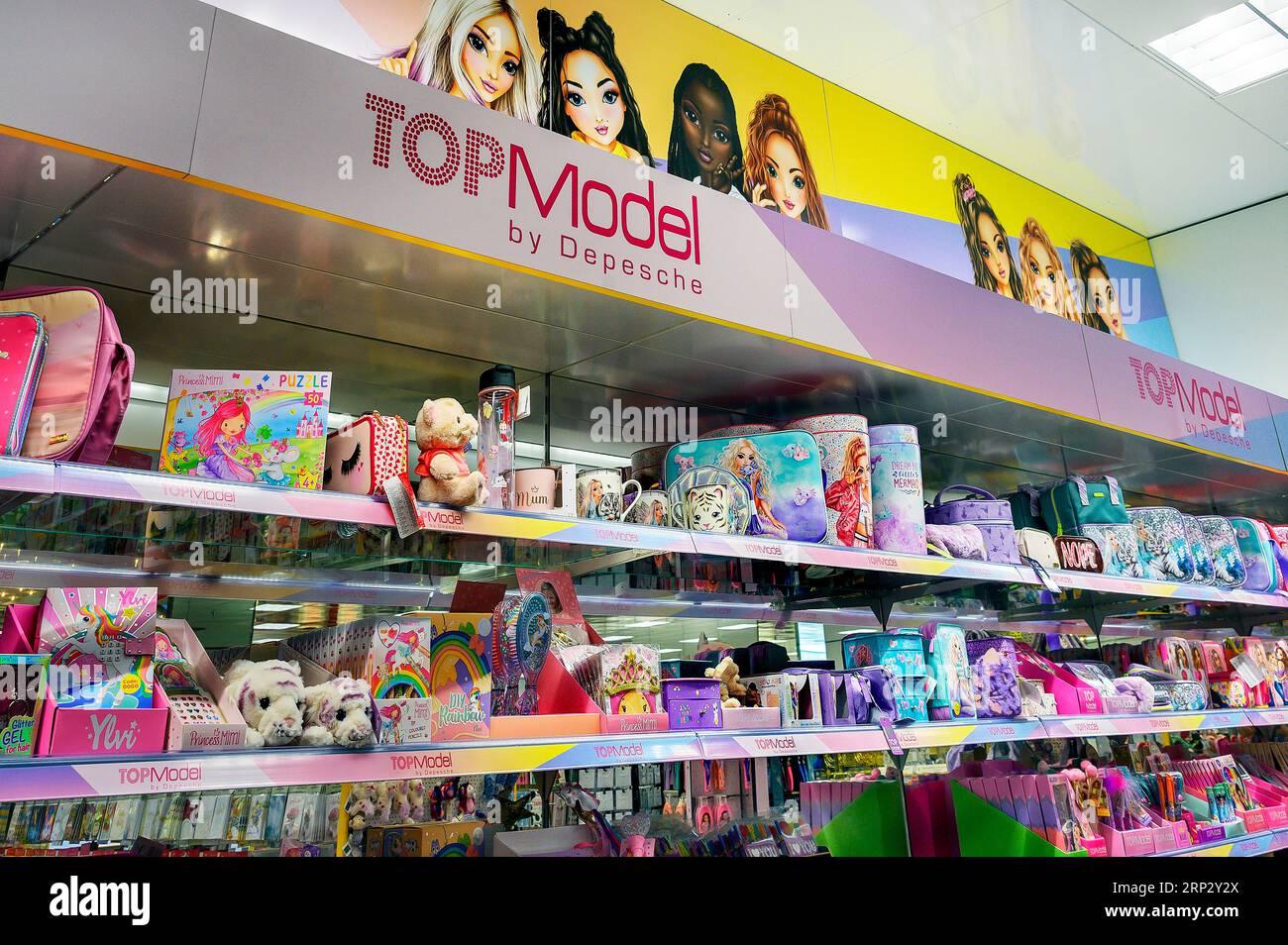 Products for girls by -TopModel by Depesche- in a department store ...