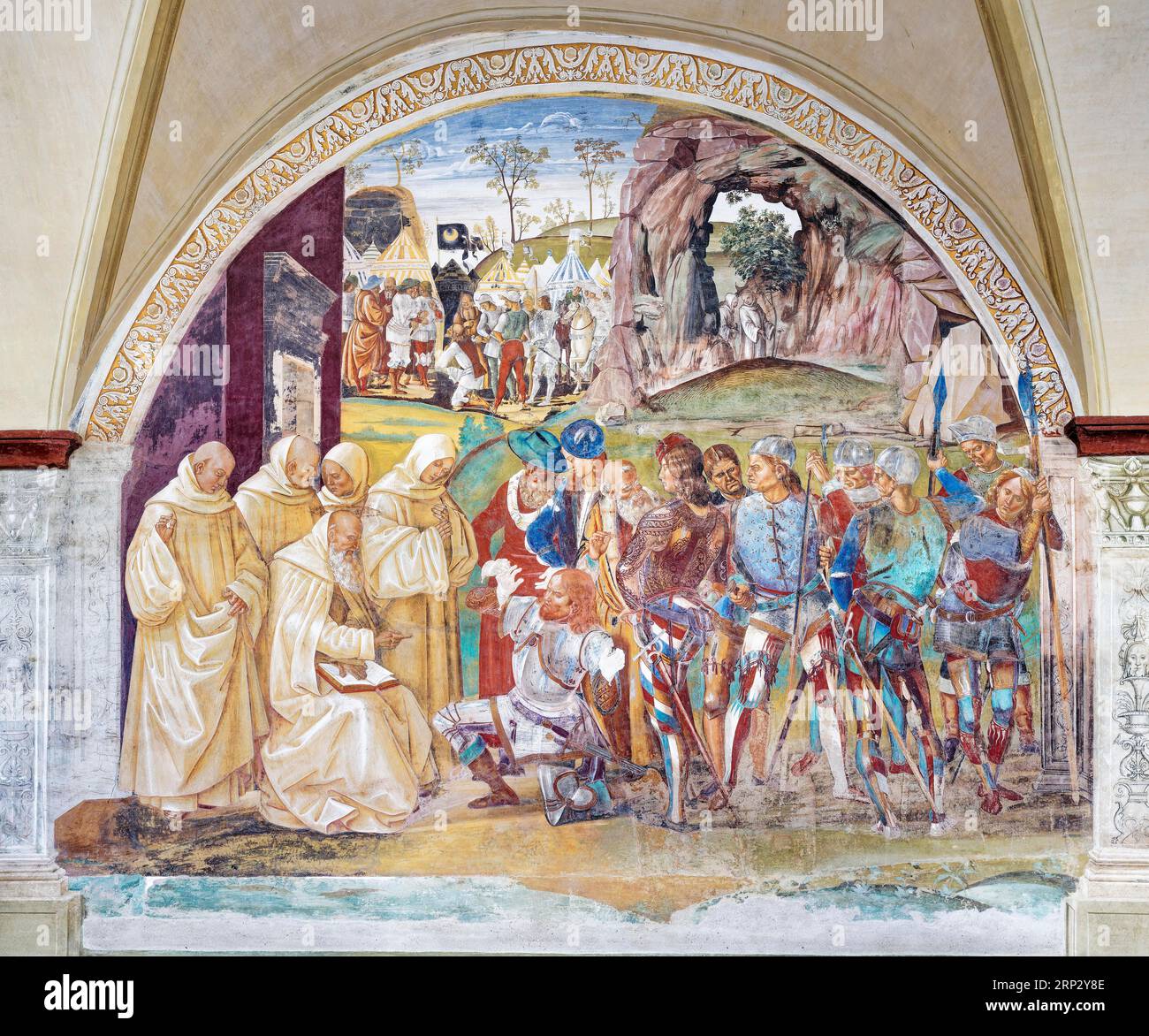 Benedict discovers the deception of the Gothic king Totila, Come ...