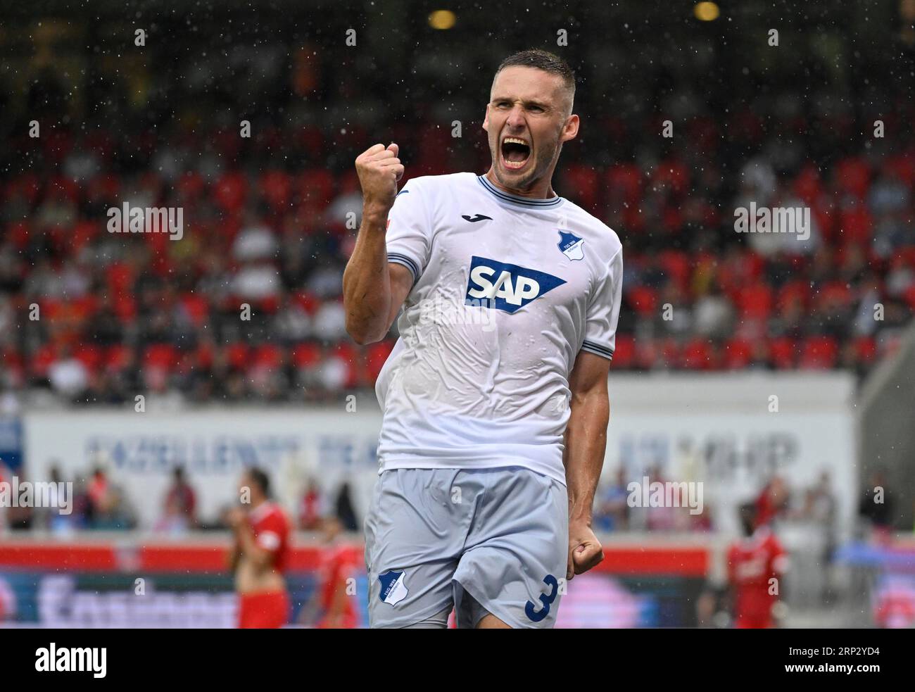Pavel Kaderabek TSG 1899 Hoffenheim (03) Goal celebration, Voith Arena ...