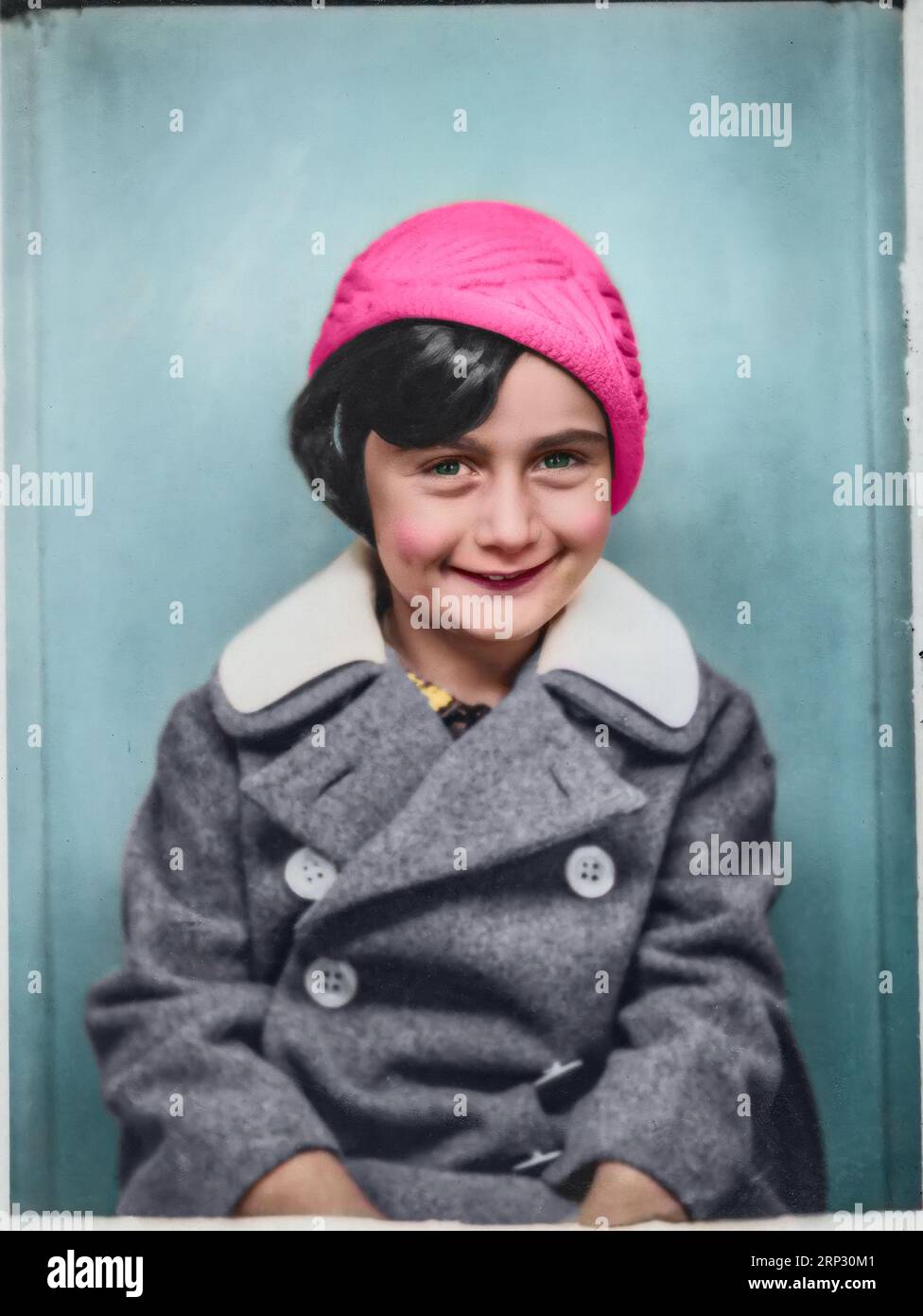 Anne Frank at five years of age. Bad Aachen, Germany, September 11 ...