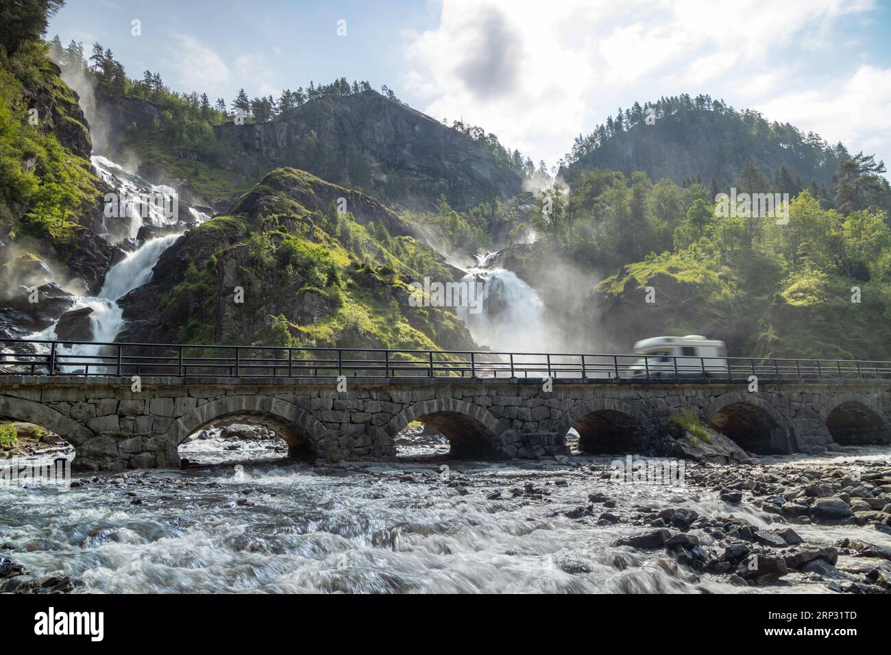 Latefossen car hi-res stock photography and images - Alamy