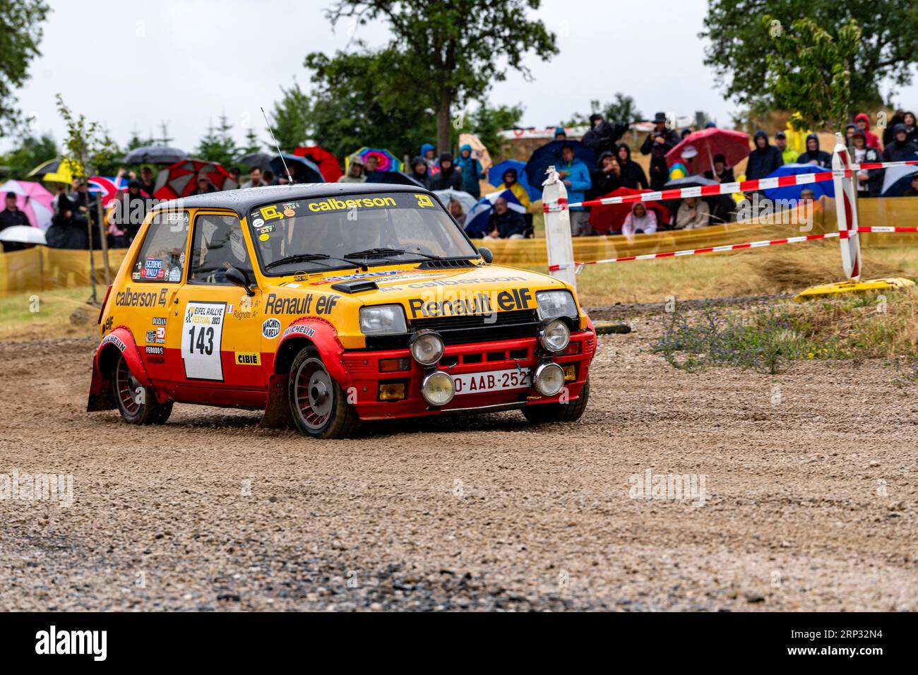 ADAC Eifel Rally Festival 2023, Renault R5 Alpine, Vulkaneifel, Eifel ...