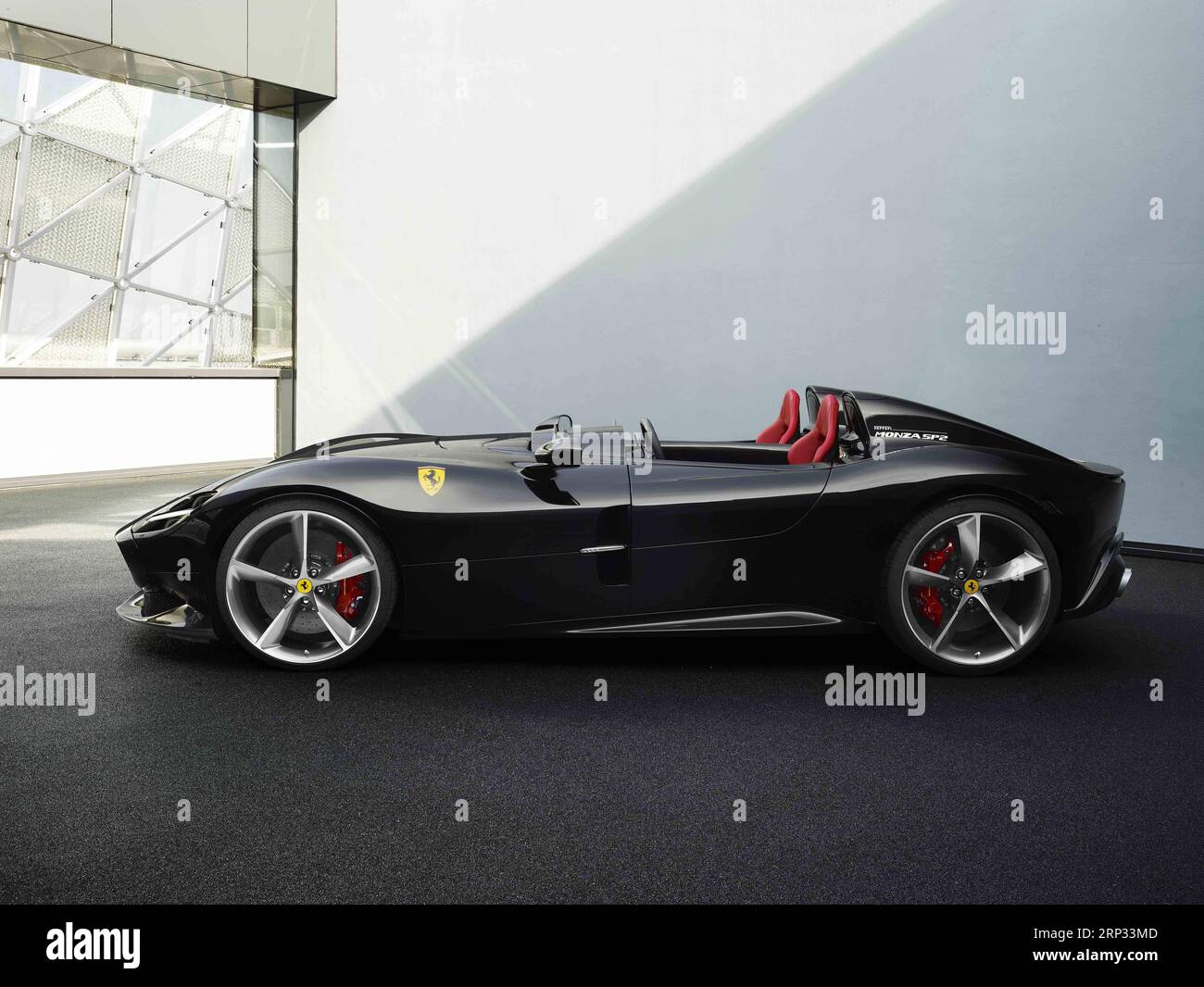 (180919) -- MARANELLO, Sept. 19, 2018 -- Ferrari s new Monza SP2 is ...
