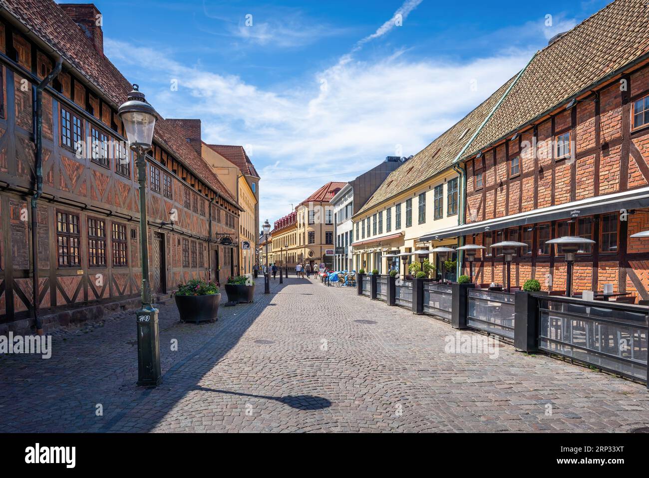 Street in Downtown Malmo - Malmo, Sweden Stock Photo - Alamy
