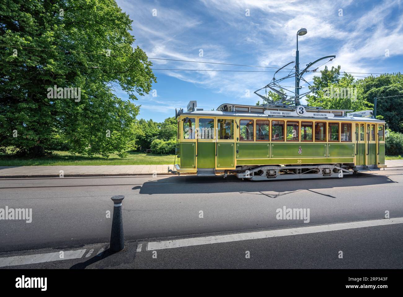 Heritage Line Tram - Malmo, Sweden Stock Photo - Alamy