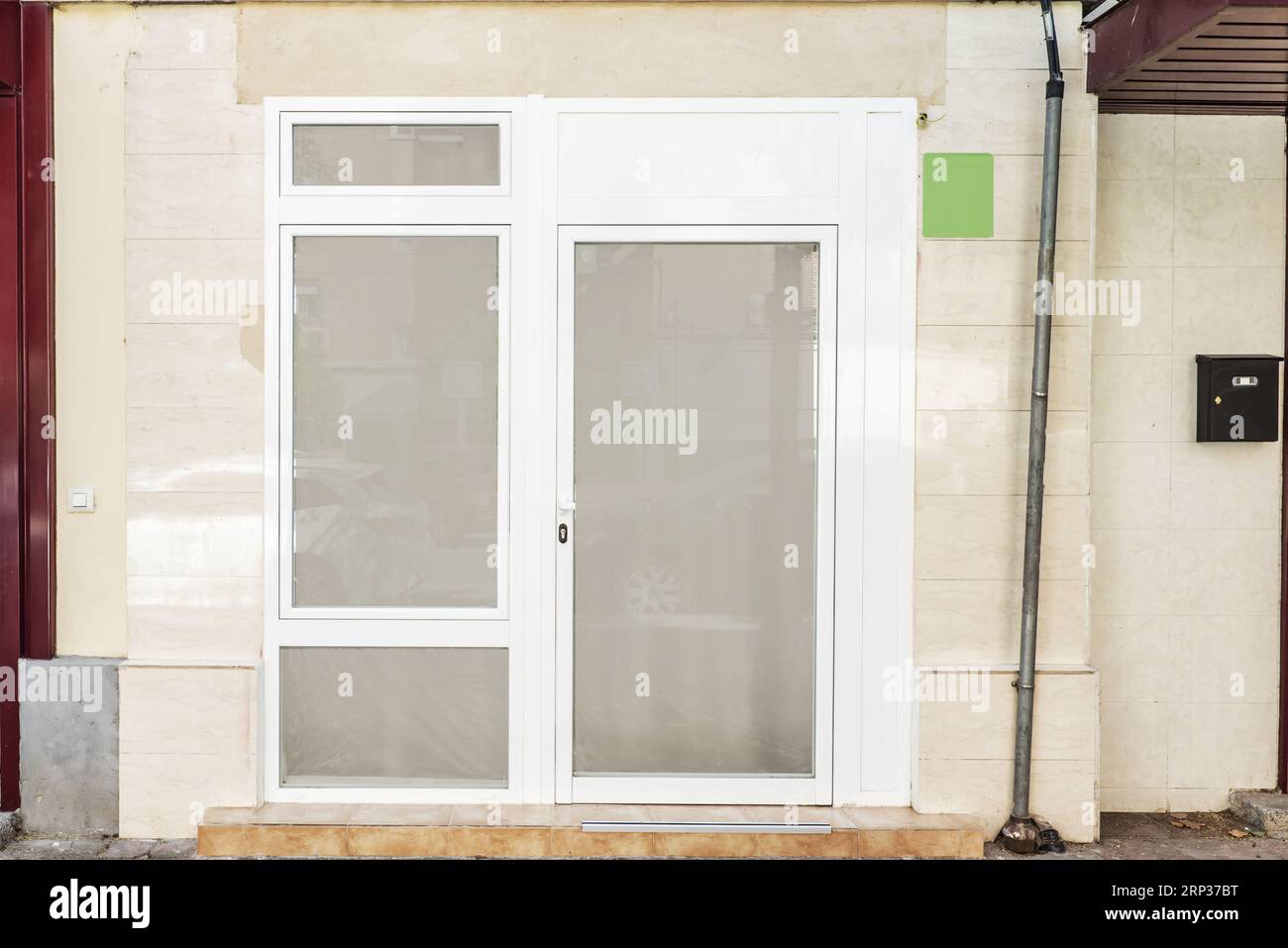 Image Result For White Aluminum Storefront Glass