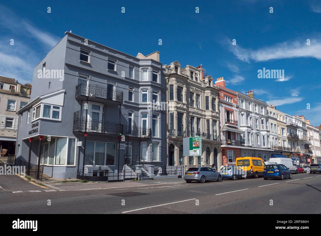 Hastings seafront architecture hi-res stock photography and images - Alamy