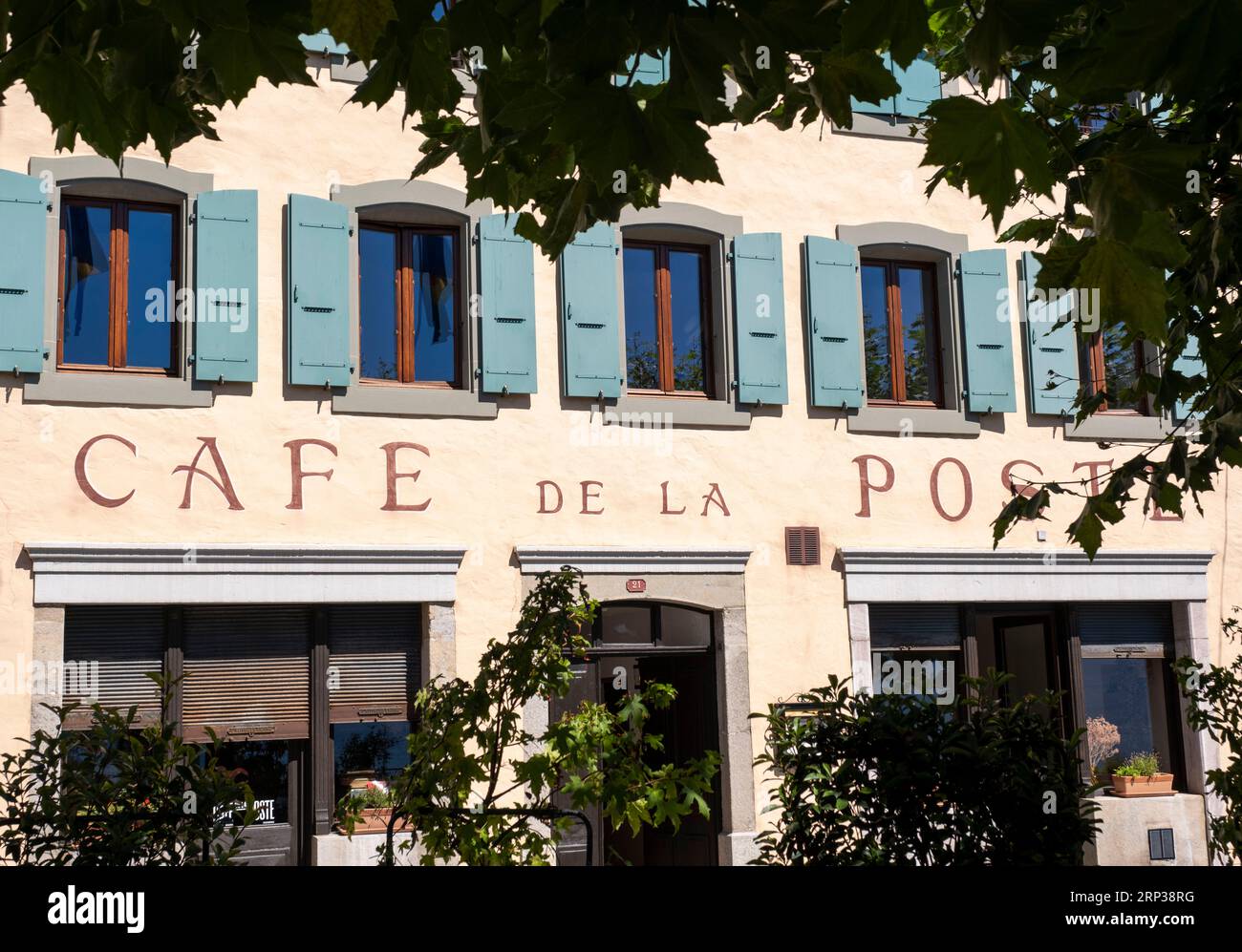 Cafe de la poste chexbres hi-res stock photography and images - Alamy
