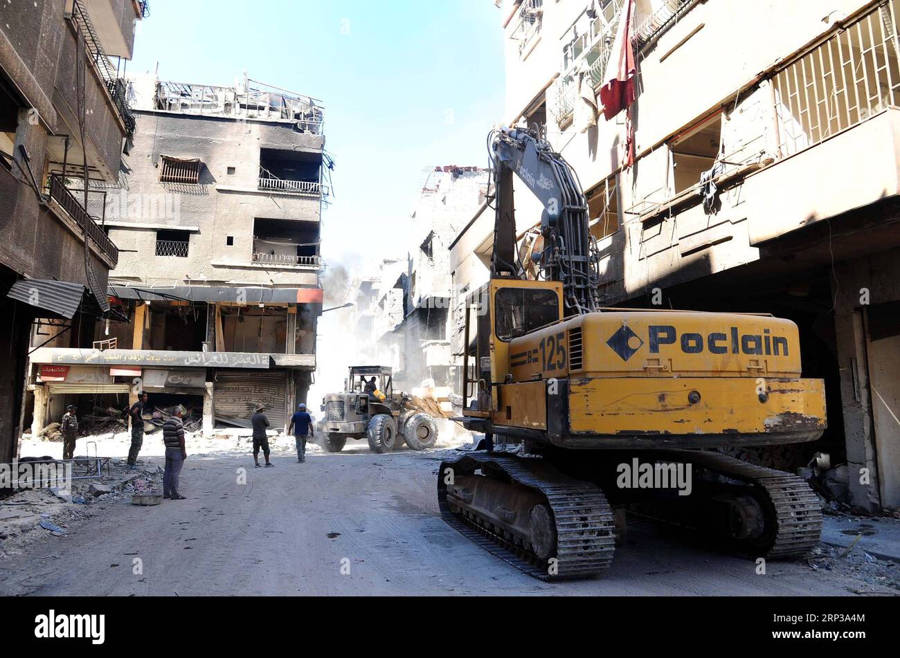 Yarmouk camp damascus 2018 hi-res stock photography and images - Alamy