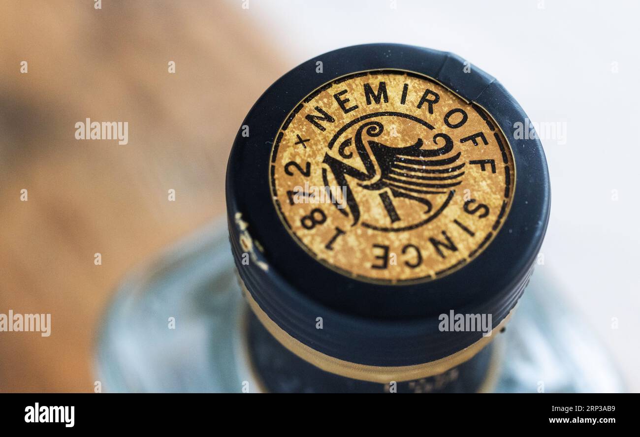 Nemiroff De Luxe vodka from Ukraine. Nemiroff is a Ukrainian vodka ...