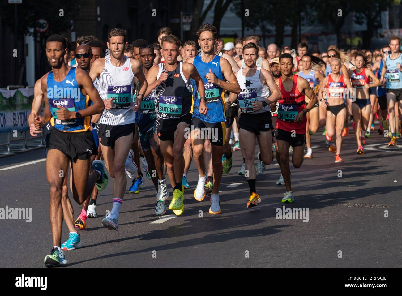 Tower Bridge, London, UK. 3rd Sep, 2023. The Big Half is a 13.1-mile ...
