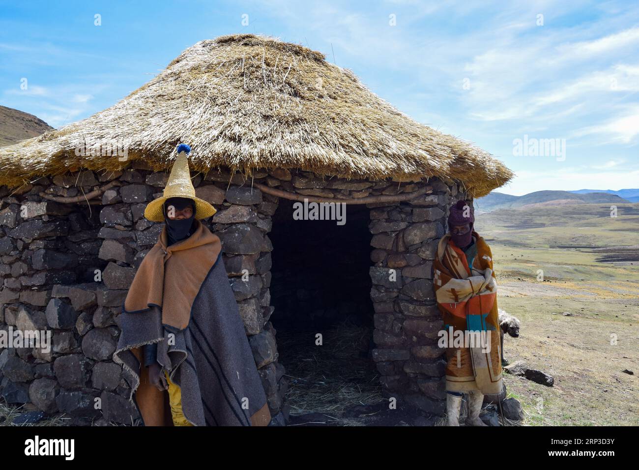 Basotho lesotho basotho village hi-res stock photography and images - Alamy