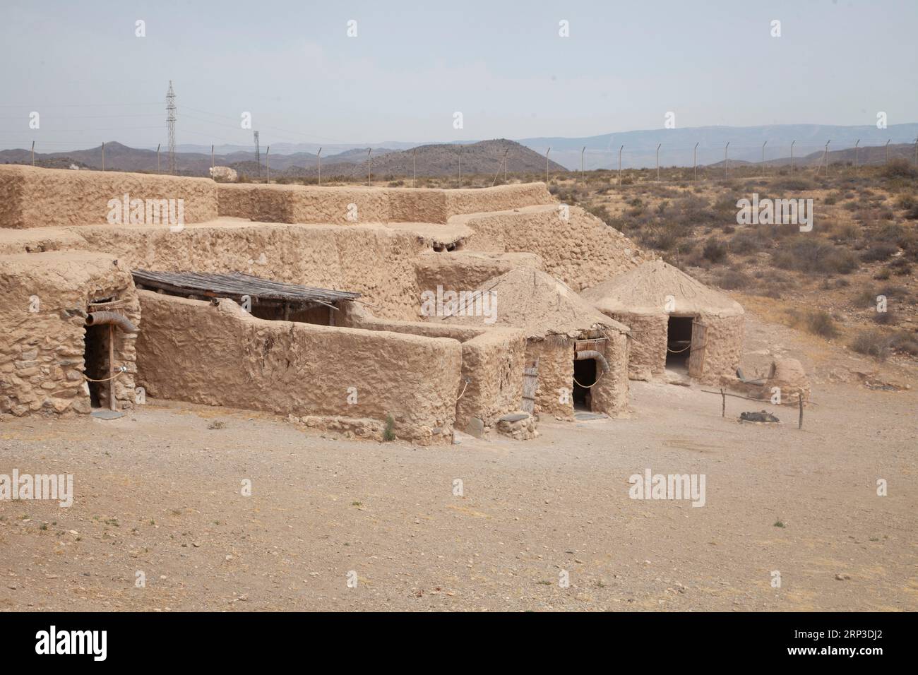 Archaeological site of Los Millares from the Copper Age Stock Photo - Alamy