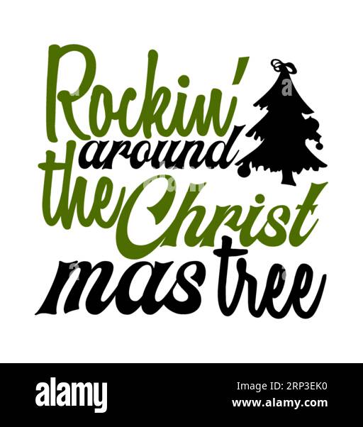 Rockin christmas text hi-res stock photography and images - Alamy