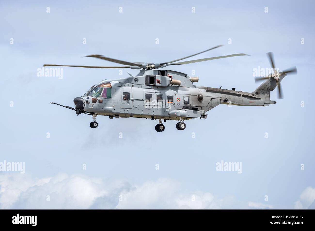Italian Air Force - Leonardo HH-101A Caesar, arriving at RAF Fairford ...