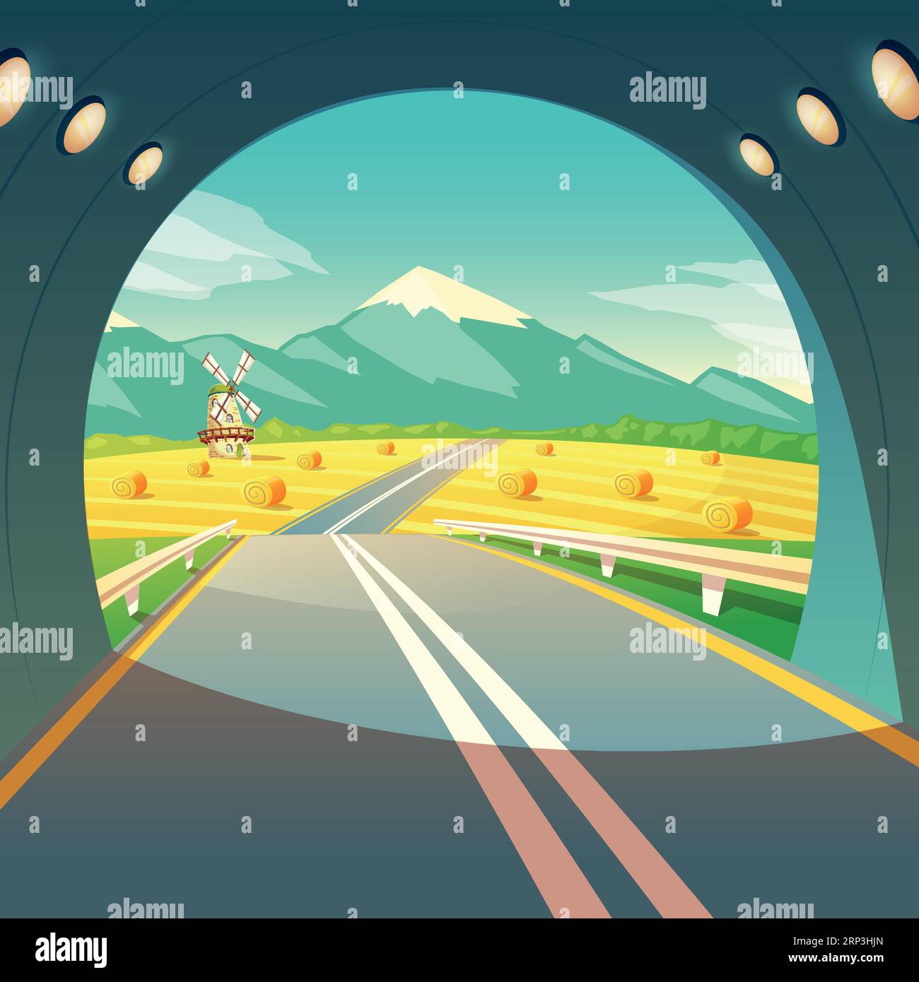 Dutch road design Stock Vector Images - Alamy
