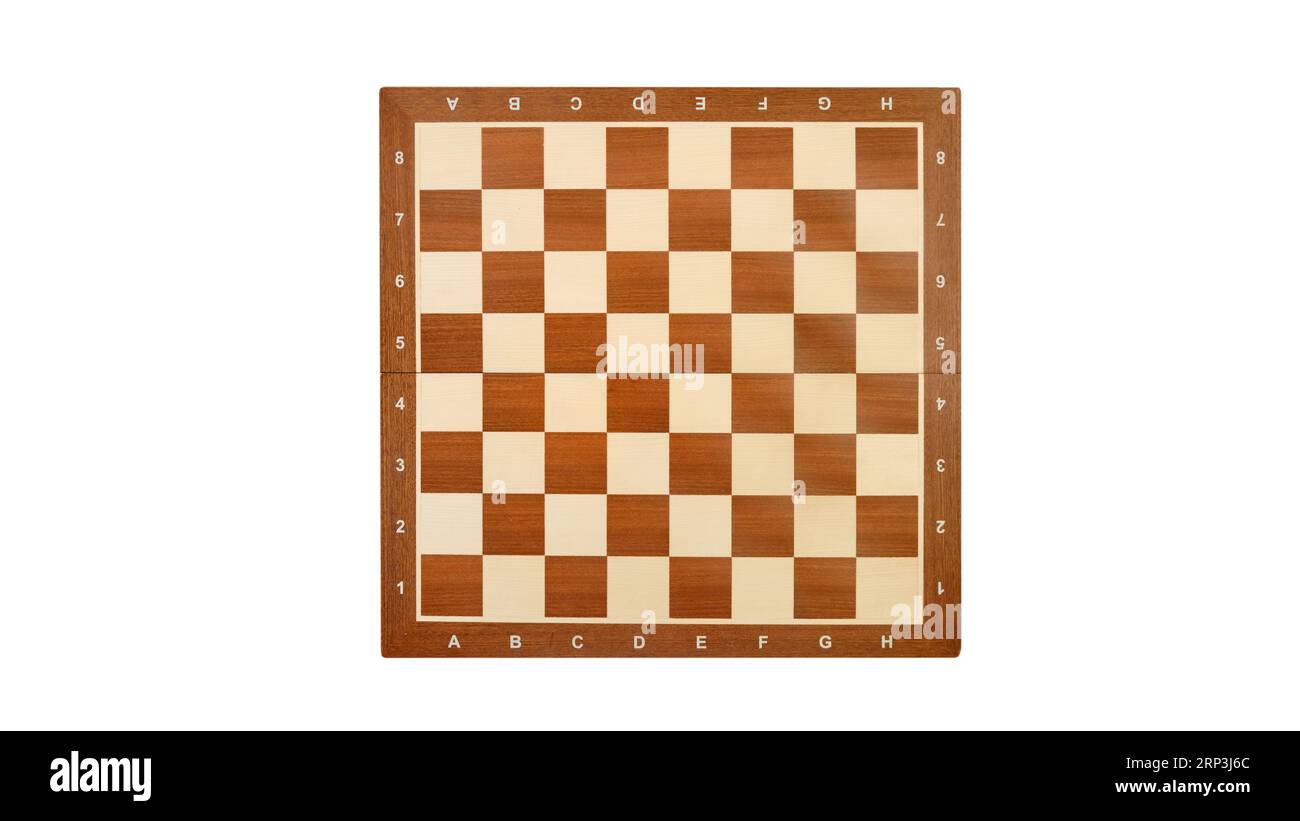Chessboard top view isolated on hi-res stock photography and images - Alamy