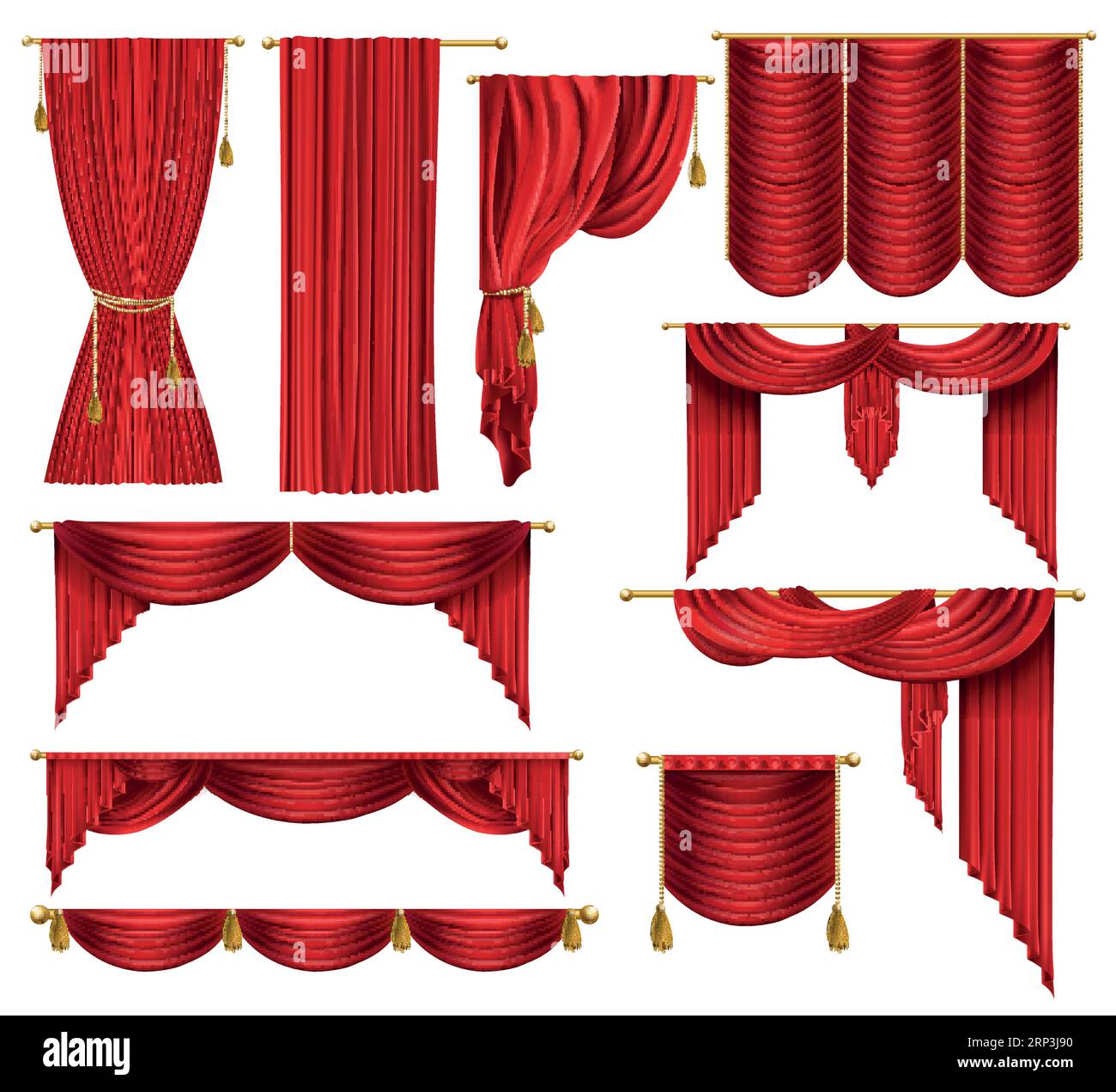 Closed Curtain Clipart
