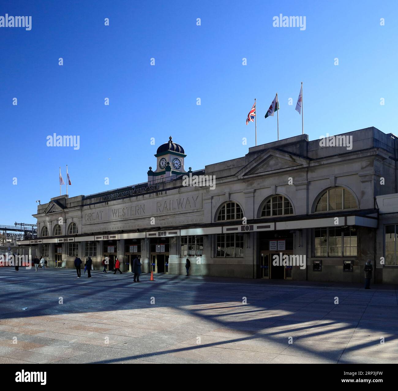 Cardiff Central railway station. 2023 Stock Photo - Alamy