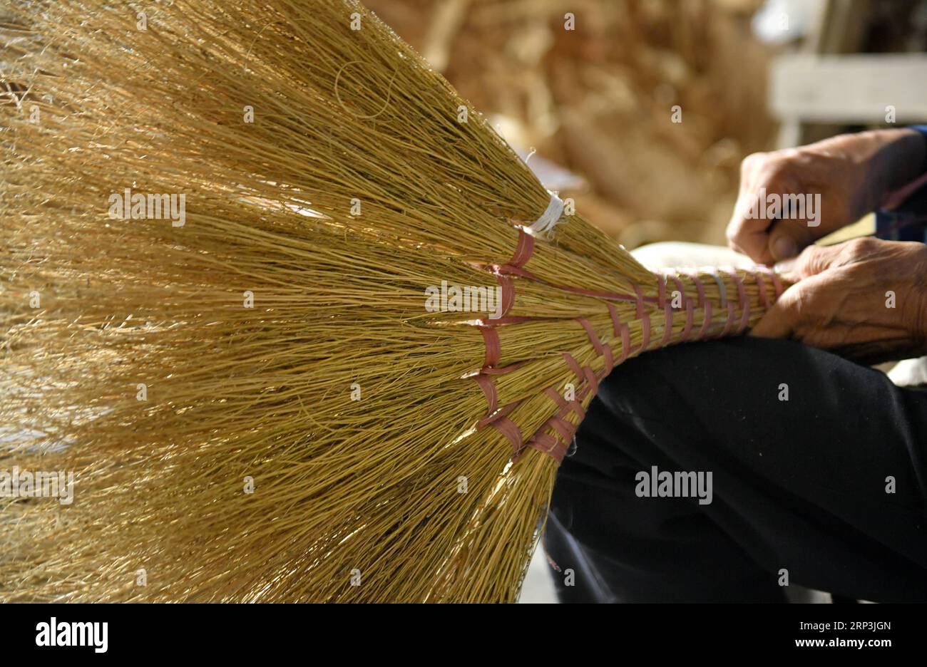 Broomsticks set hi-res stock photography and images - Alamy