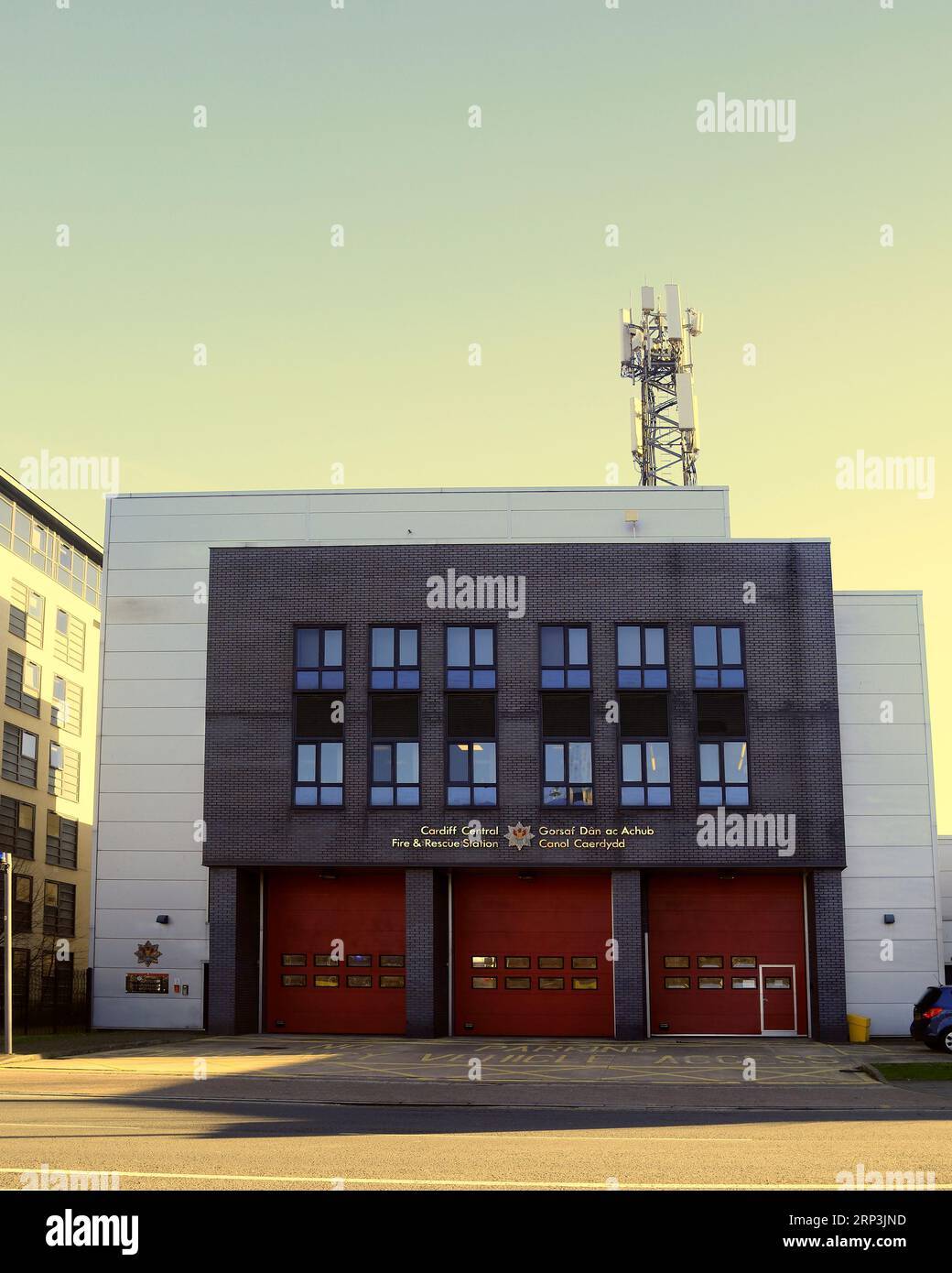 Cardiff Central Fire Station. 2023 Stock Photo - Alamy
