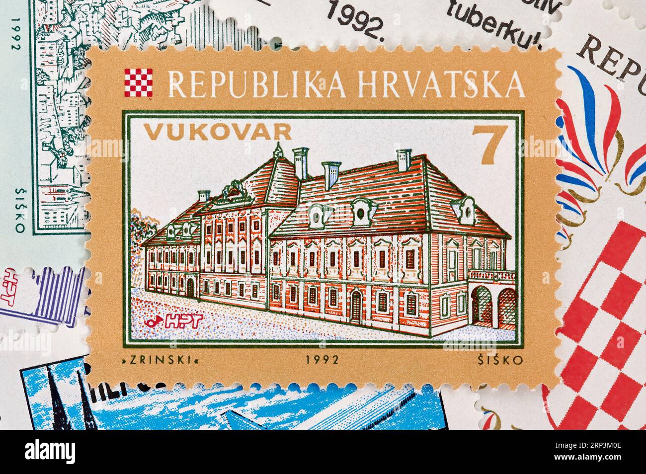 Republika hrvatska stamp hi-res stock photography and images - Alamy