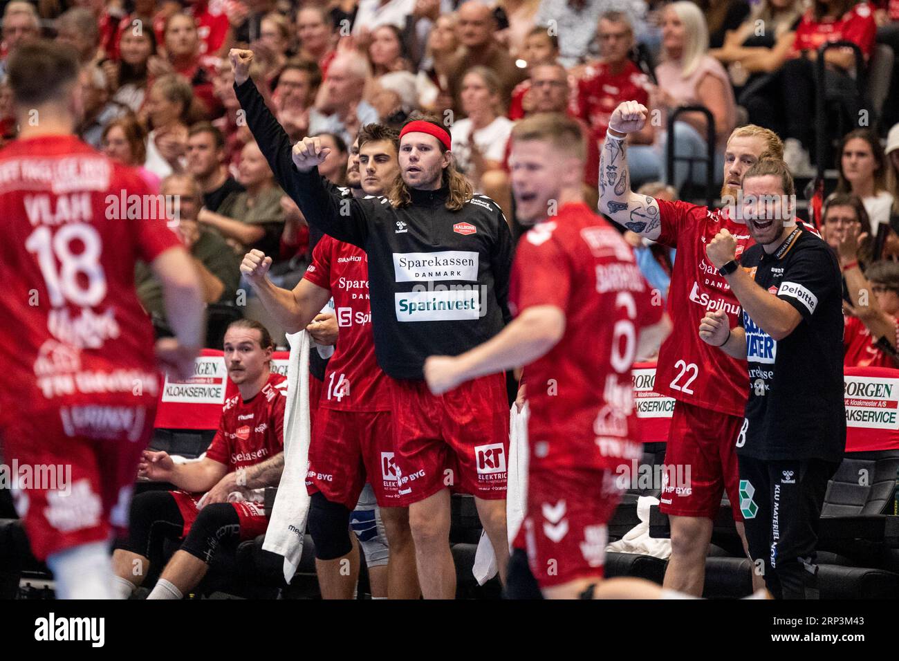 Aalborg, Denmark. 02nd Sep, 2023. Mikkel Hansen of Aalborg Handball ...