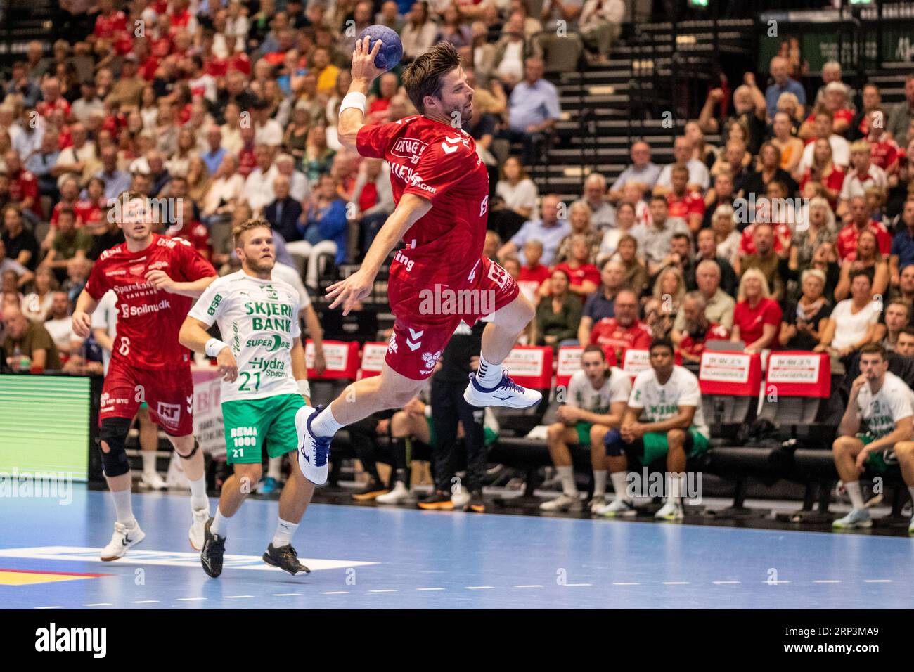 Aalborg, Denmark. 02nd Sep, 2023. Patrick Wiesmach (4) of Aalborg ...